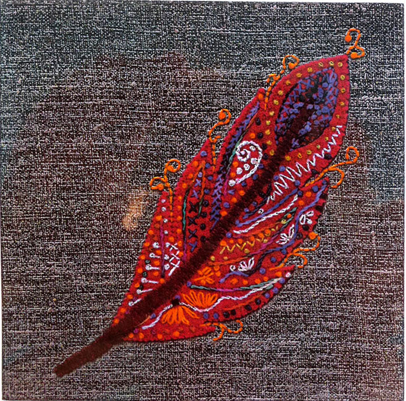 Travel Threads Feather Block Pattern Designed by Wendy Williams of ...