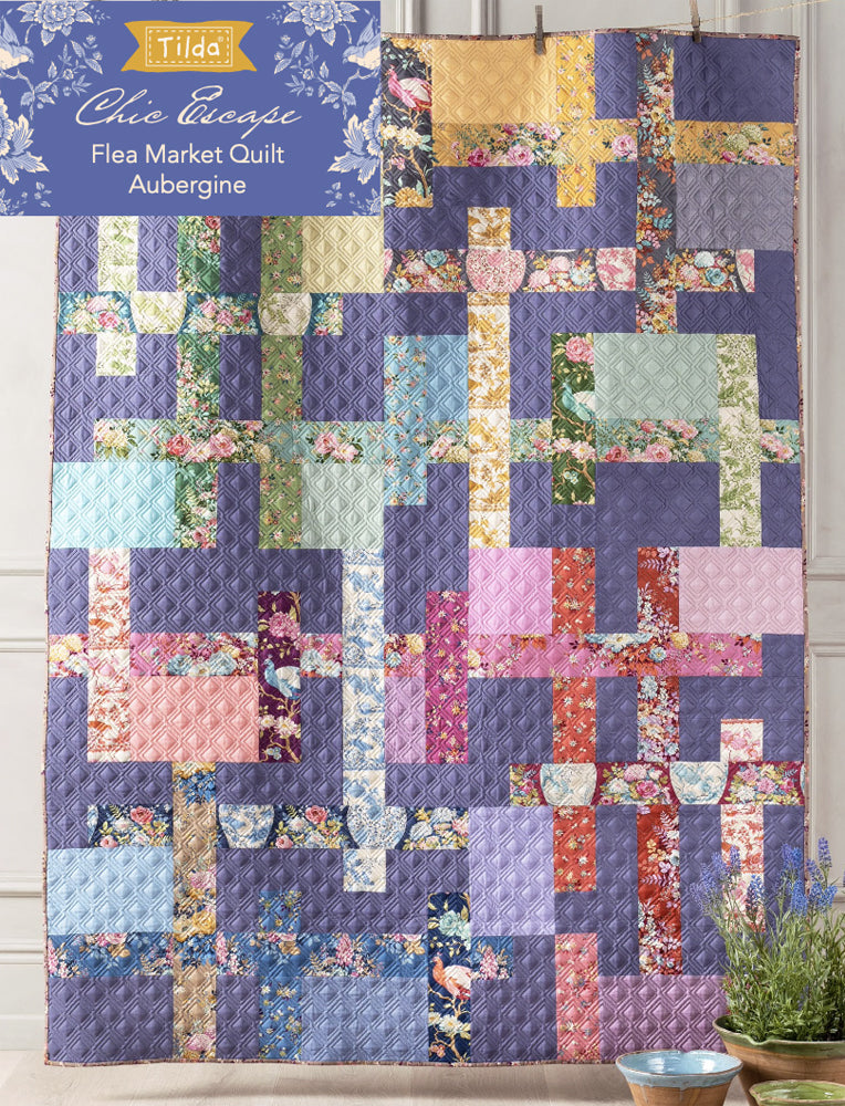 Chic Escape Flea Market Quilt Kit | whateverwhereever
