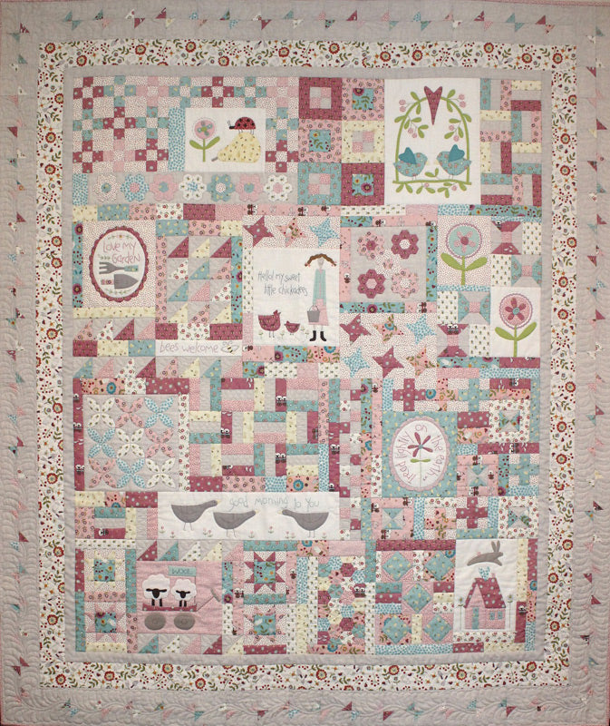 Willowbrook Market Garden Quilt Pattern Designed by Natalie Bird of The ...