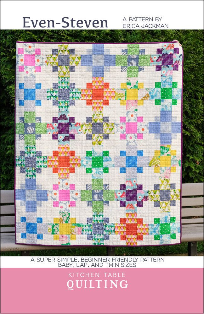 Even-Steven Quilt Pattern | whateverwhereever